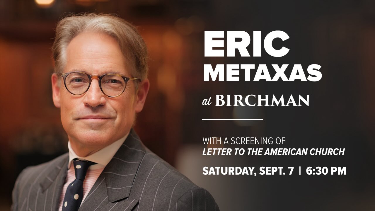 Eric Metaxas at Birchman - Birchman Baptist Church