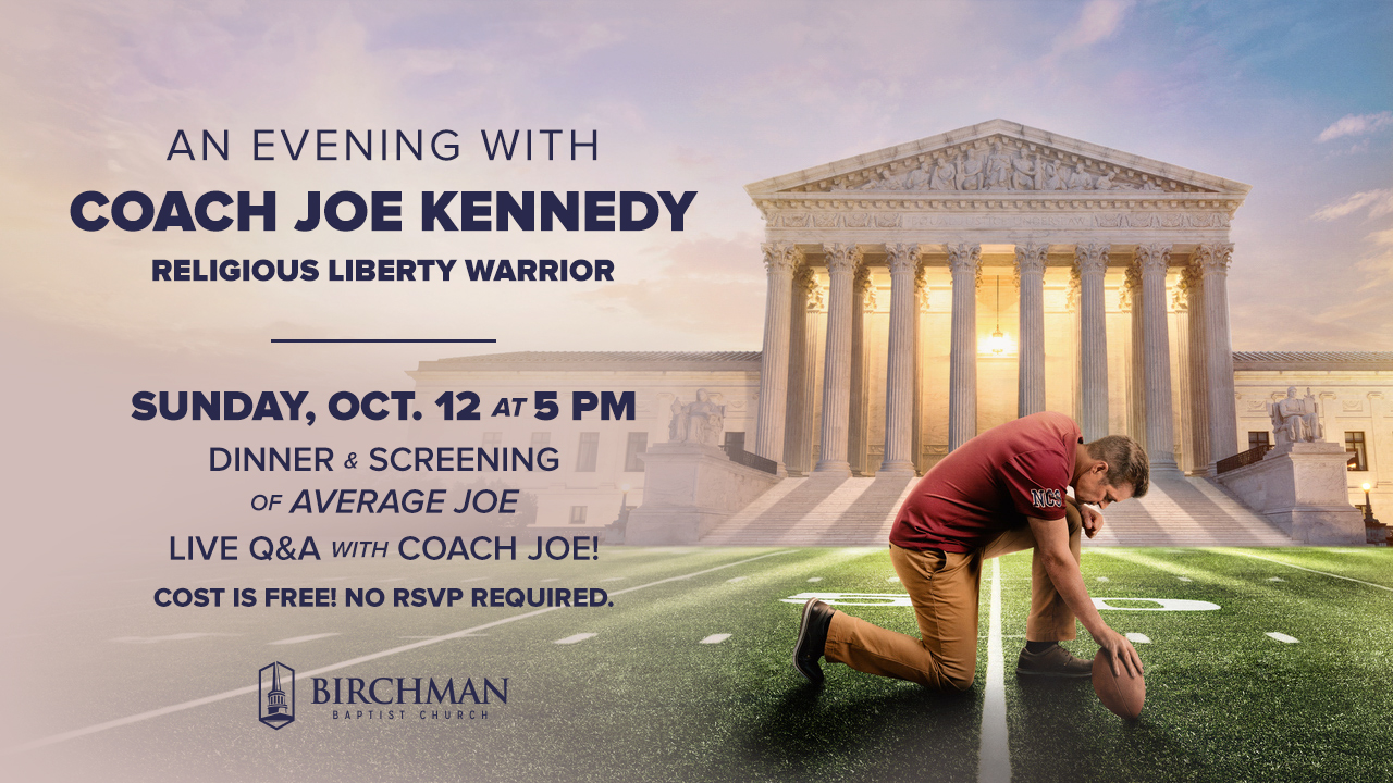 An Evening with Coach Joe Kennedy - Birchman Baptist Church